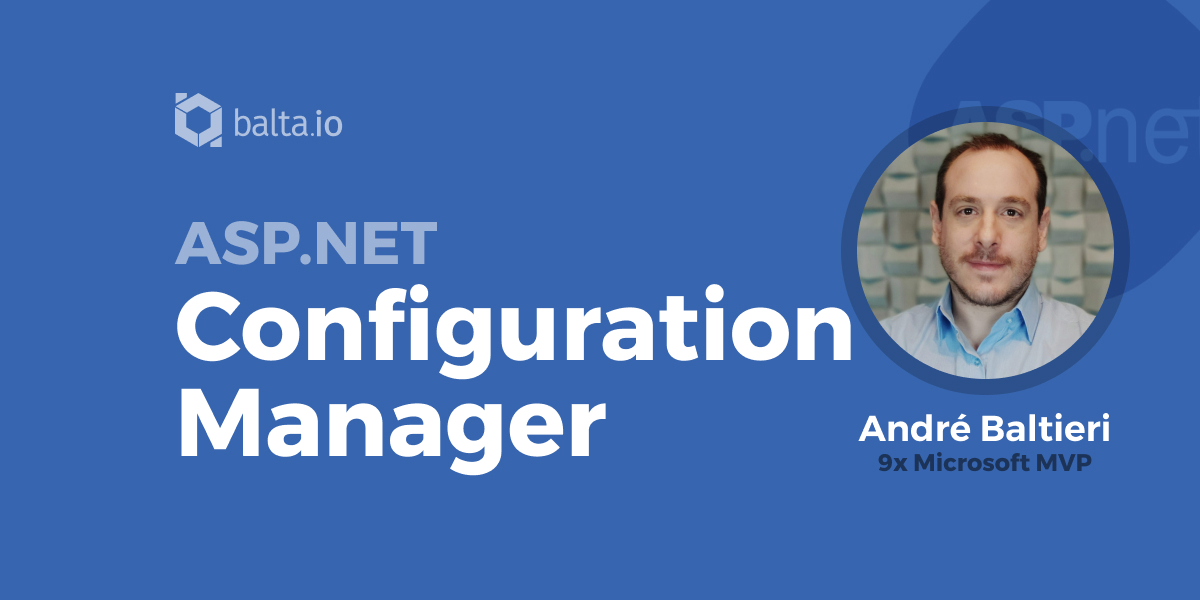 Aspnet Configuration Manager
